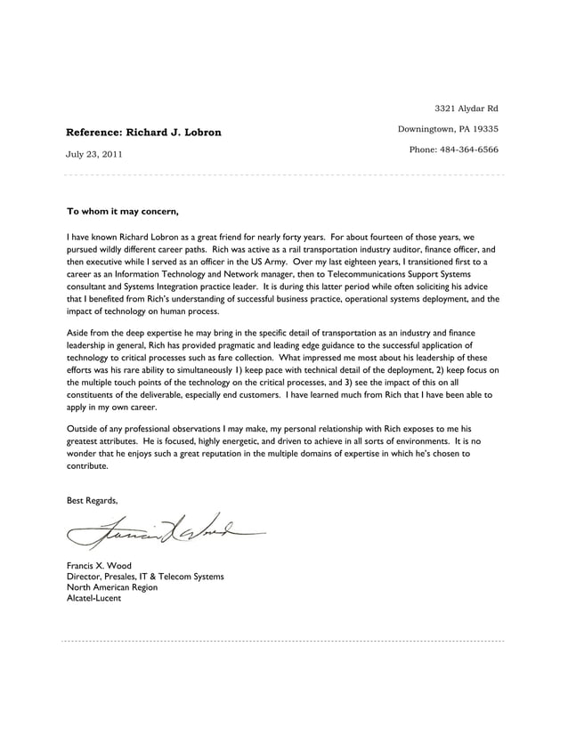 Lobron References | PDF