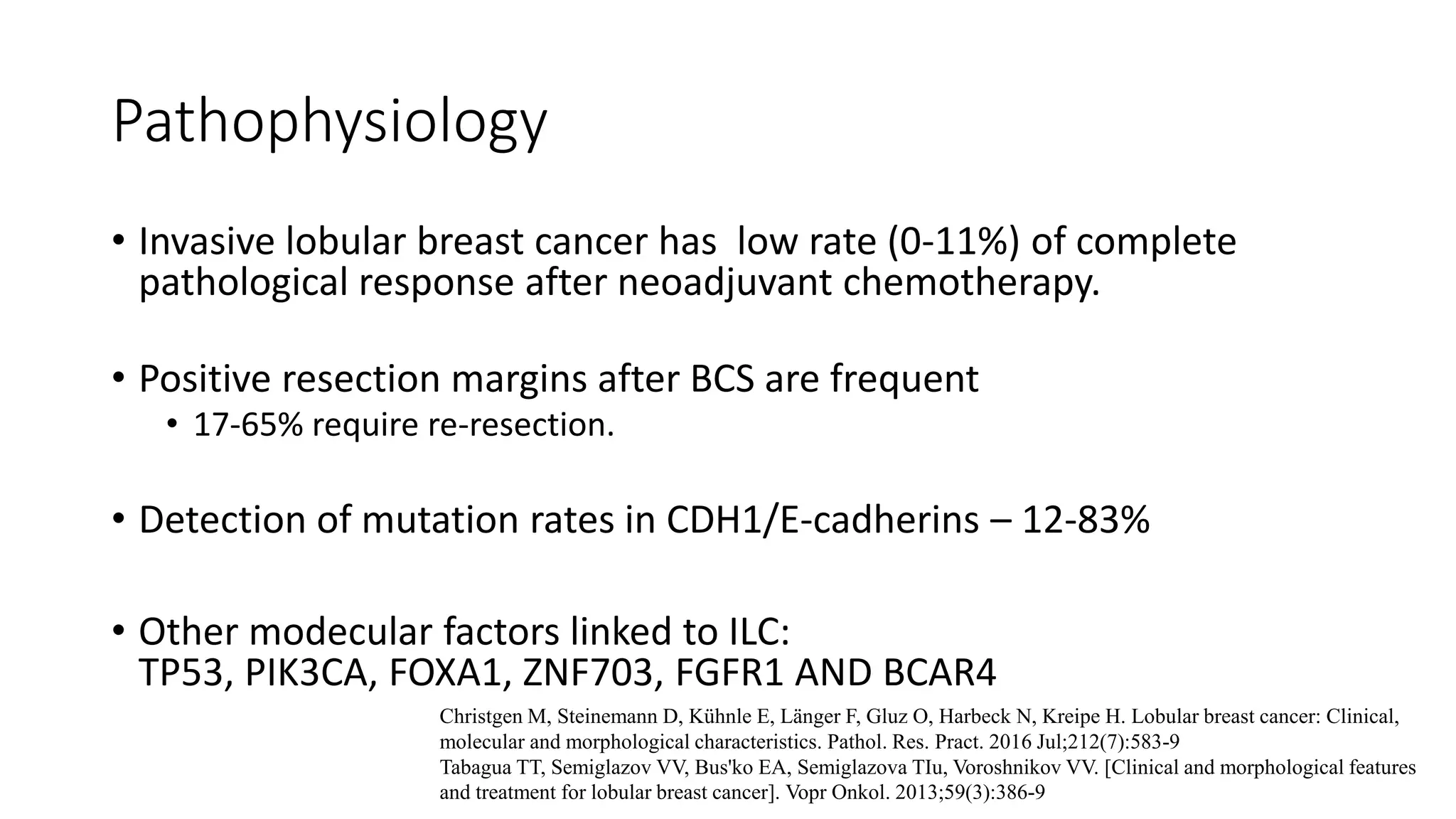 Lobular carcinoma of breast | PPTX