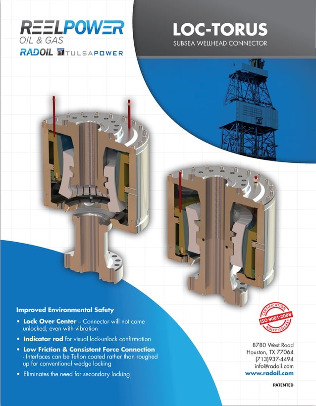 Loc Torus Subsea Wellhead Connector | PDF | Scuba Diving | Extreme Sports