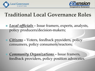 local.pptx | Civic affairs | Politics