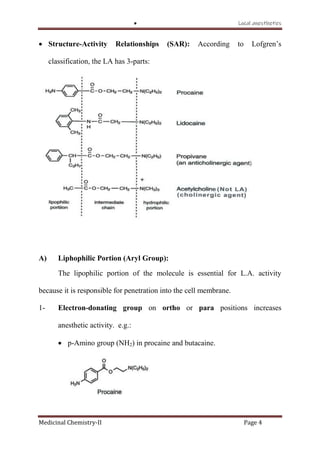Local-Anesthetics.docx | Pharmaceutical Drugs | Medical Health