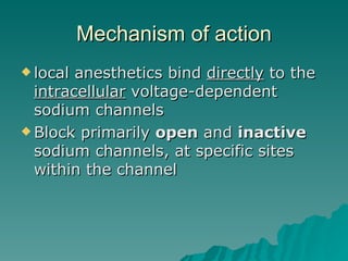 Local Anesthetics2 | PPT