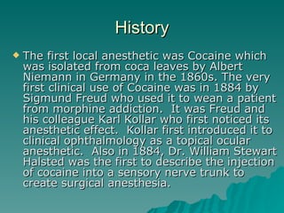 Local Anesthetics2 | PPT | Brain and Nervous System Disorders ...