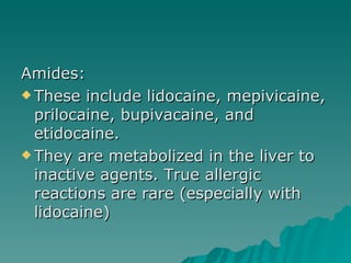 Local Anesthetics2 | PPT