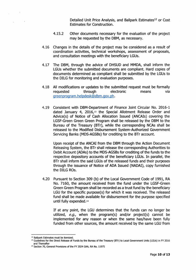 LOCAL-BUDGET-CIRCULAR-NO-158-DATED-JULY-11-2024.pdf | Environmental ...