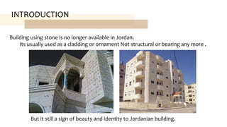 stone use in jordan | PPTX