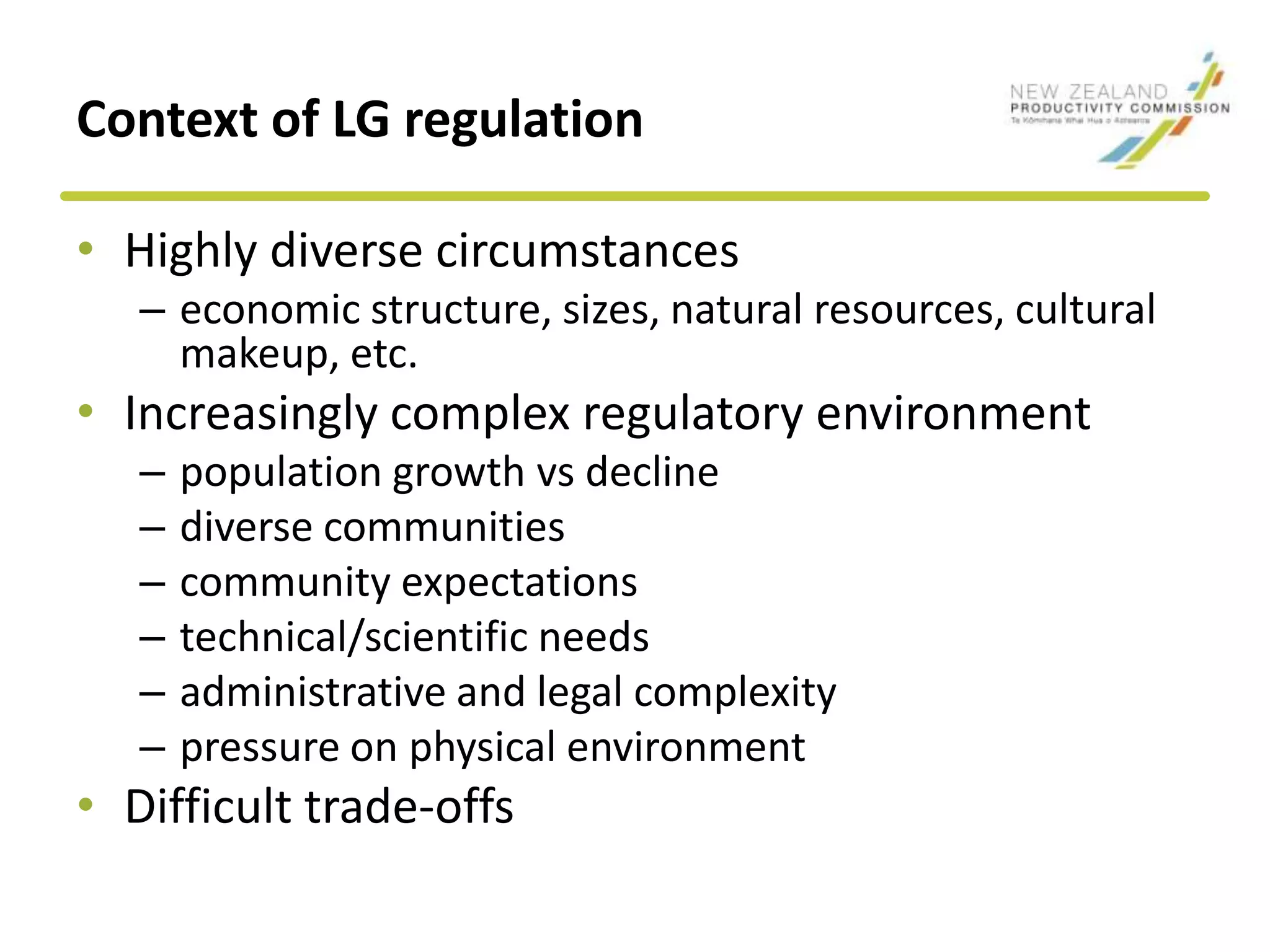Towards better local regulation - final report | PPTX | Financial ...