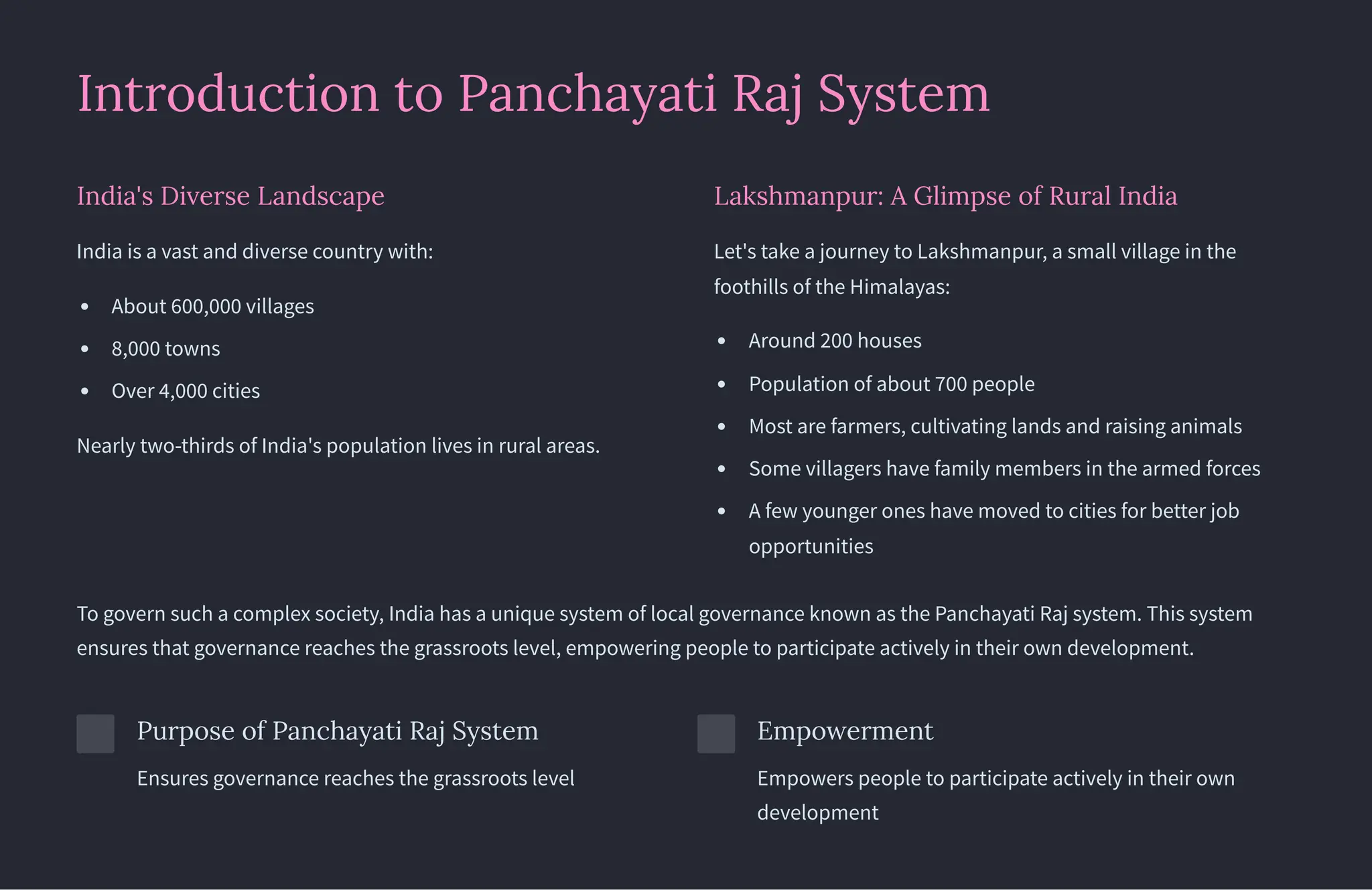 LOCAL-GOVERNMENT-IN-RURAL AREAS GRASS ROOTS OF DEMOCRACY PART 1 | PDF