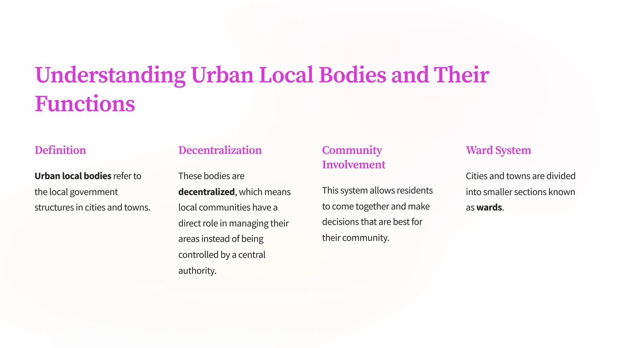 Local-Government-in-Urban-Areas.pdf/6th Social Science notes | PDF