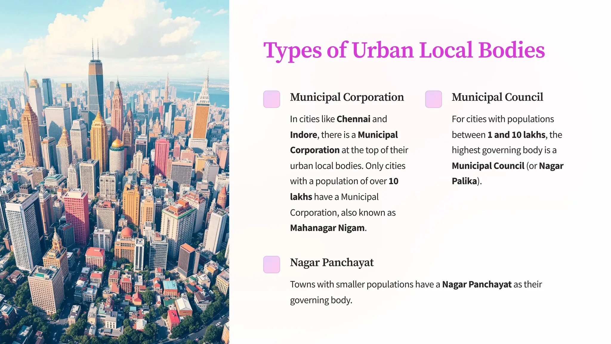 Local-Government-in-Urban-Areas.pdf/6th Social Science notes | PDF