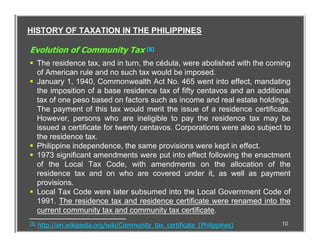 Local Government Taxation In The Philippines | PDF