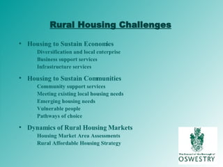 Local Perspectives - Rural Housing | PDF