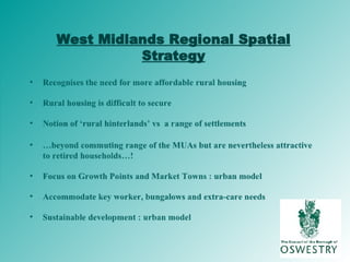 Local Perspectives - Rural Housing | PDF