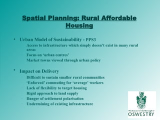 Local Perspectives - Rural Housing | PDF