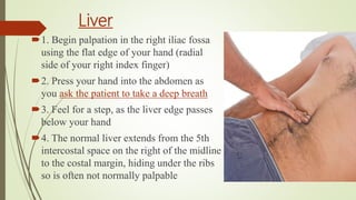 Local abdominal examination | PPTX