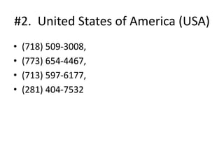 Local access numbers from RingtoIndia | PPTX