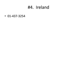 Local access numbers from RingtoIndia | PPTX
