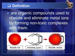 Local acting substances chelating agents | PPTX | Skin Care | Beauty