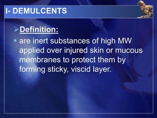 Local acting substances chelating agents | PPTX