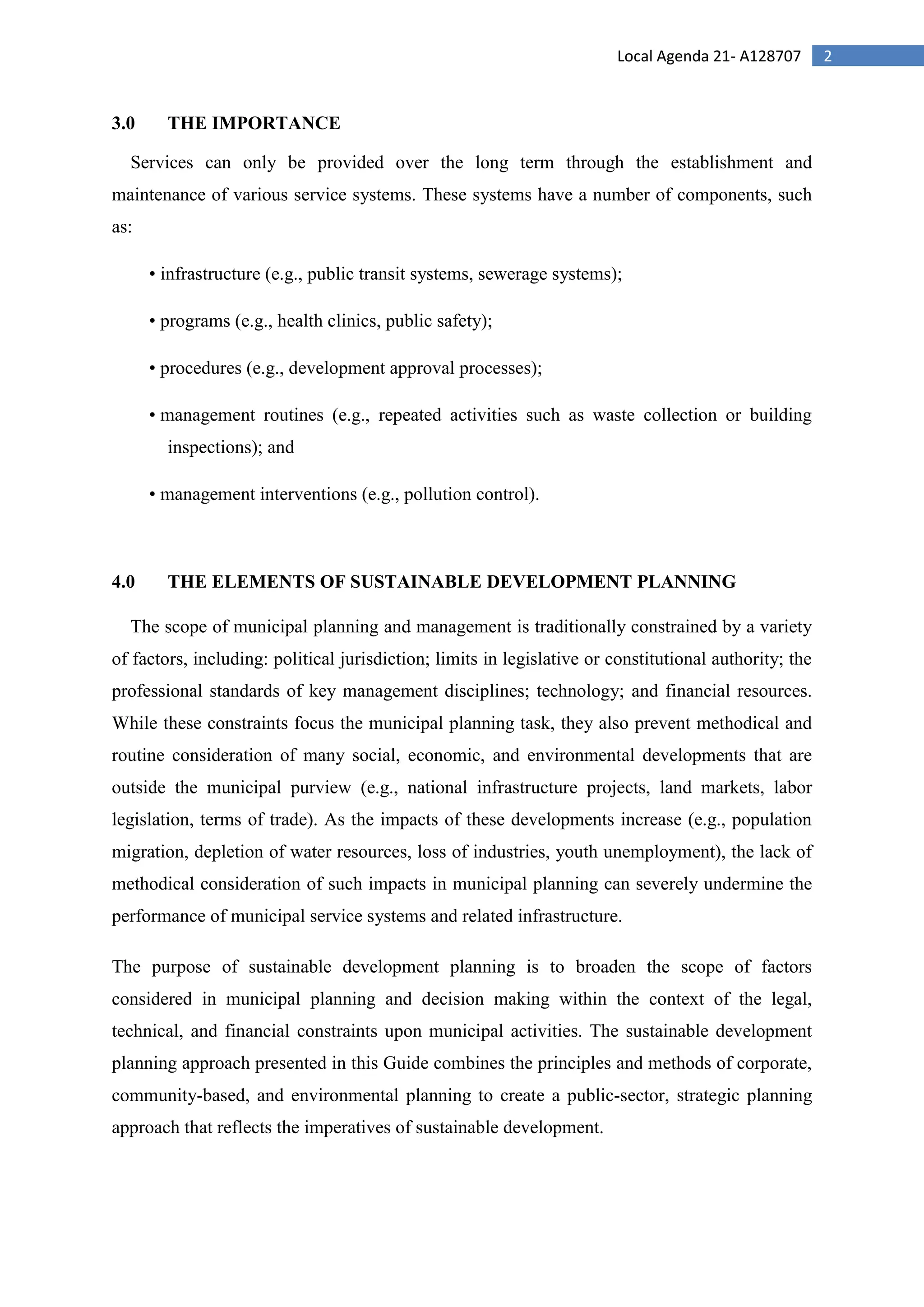 Local agenda 21 | DOCX