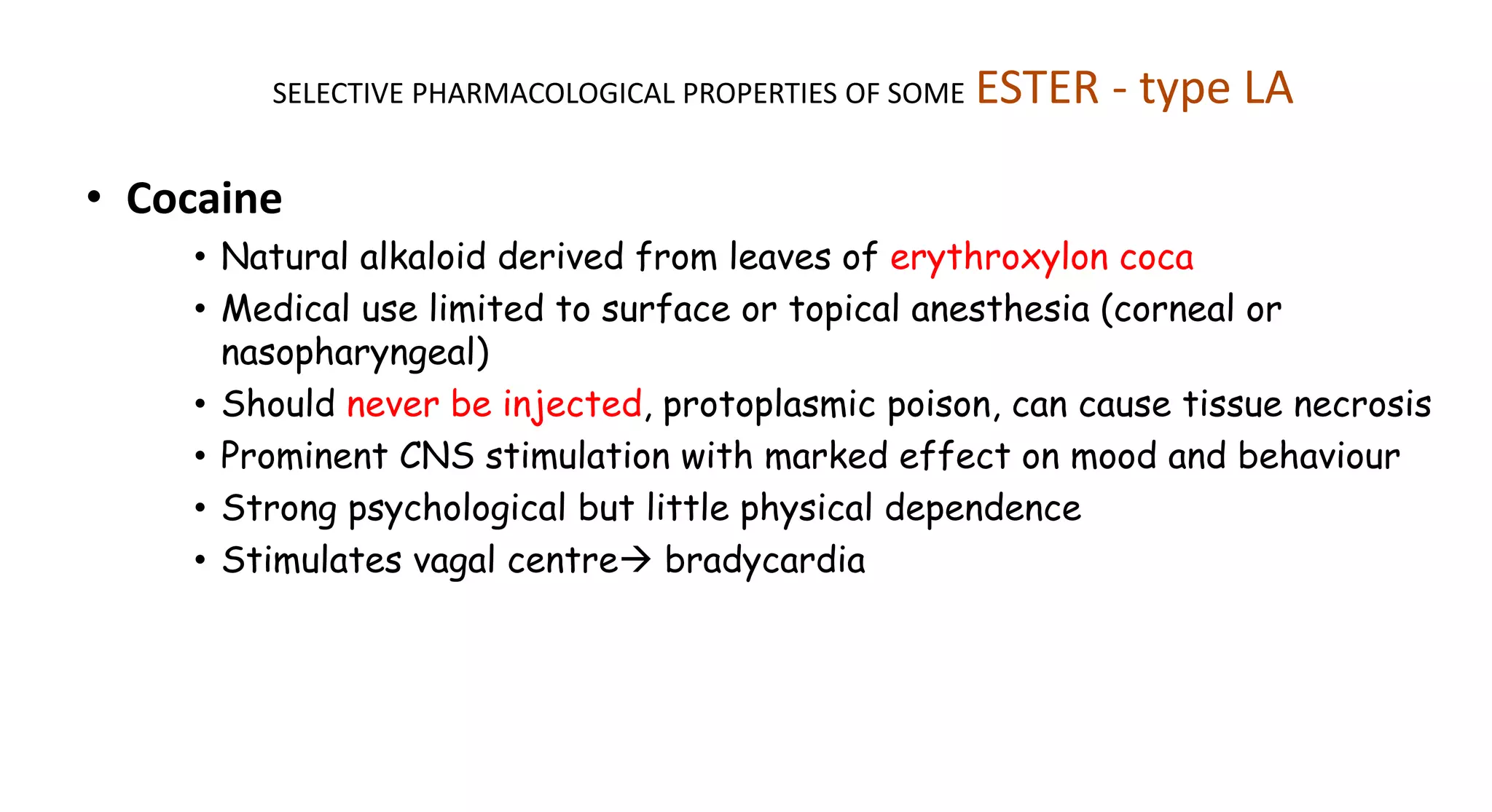 Local anaesthesia | PPTX