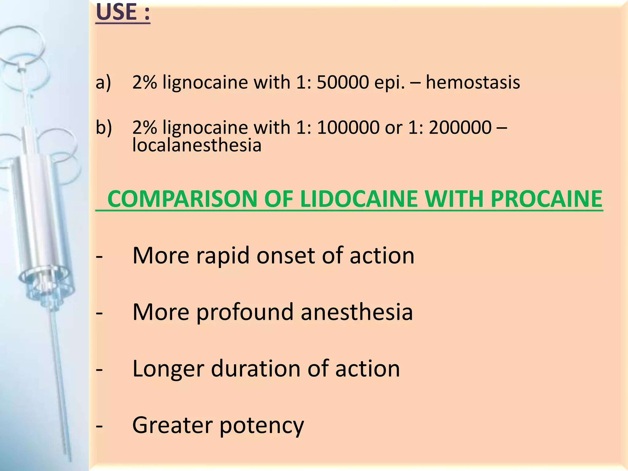 "LOCAL-ANAESTHESIA" | PPTX