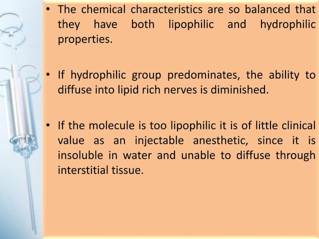 "LOCAL-ANAESTHESIA" | PPTX | Chemistry | Science