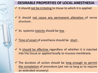 Local Anaesthesia | PPT
