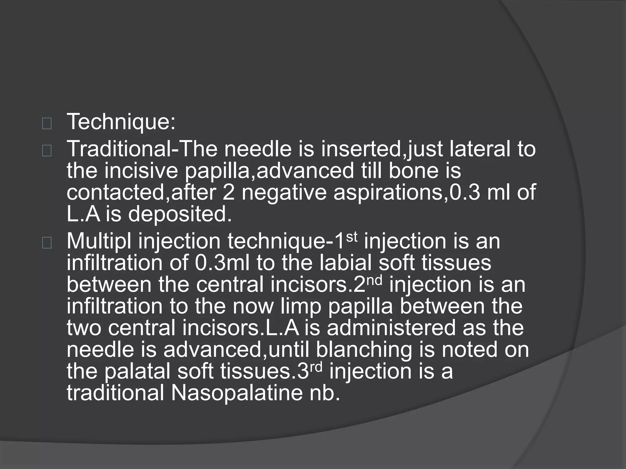 Local anaesthesia- composition and dosage in dentistry | PPTX