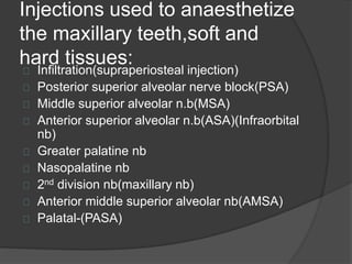Local anaesthesia- composition and dosage in dentistry | PPTX
