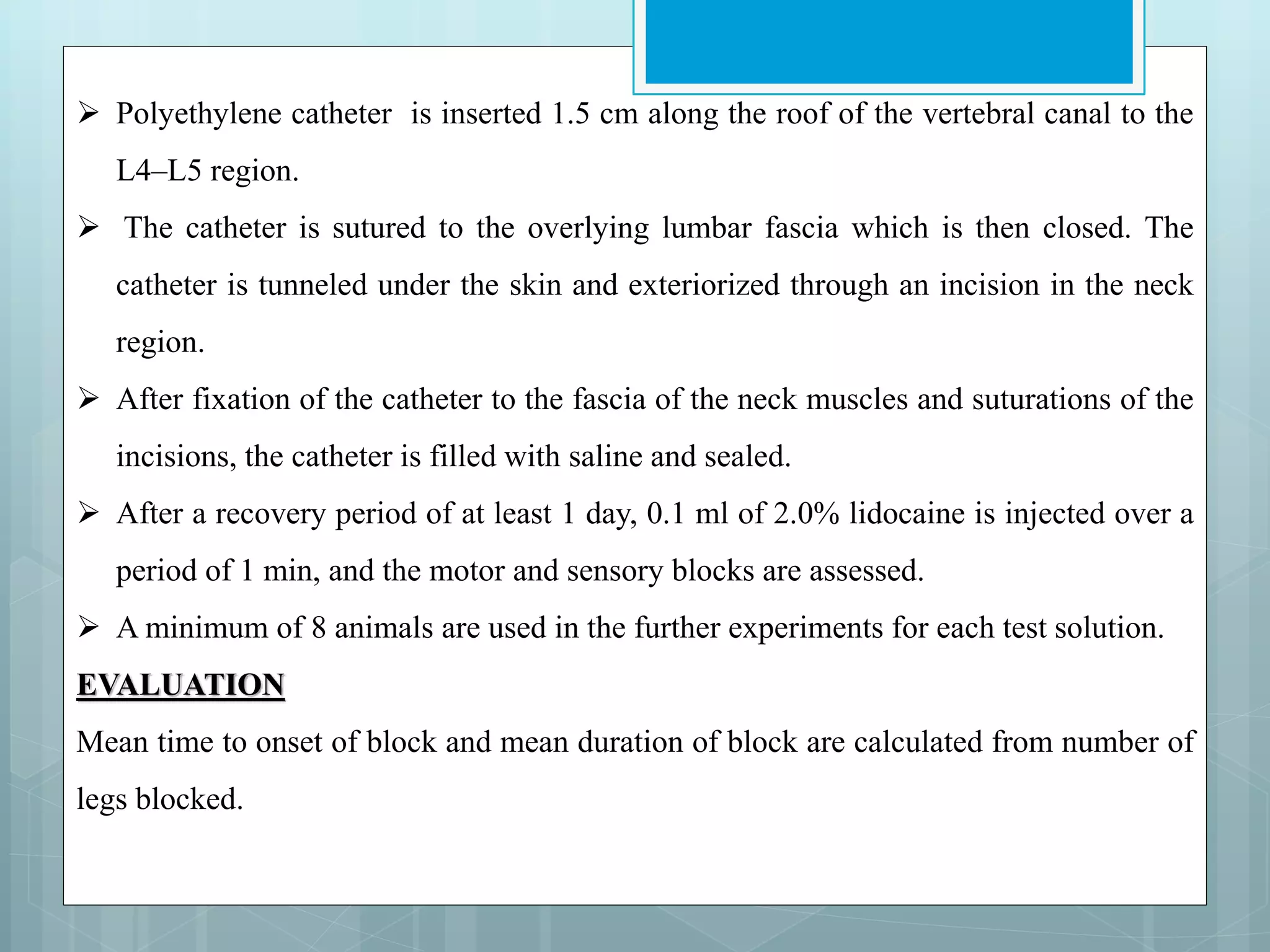 Screening methof of Local anaesthesia | PPTX