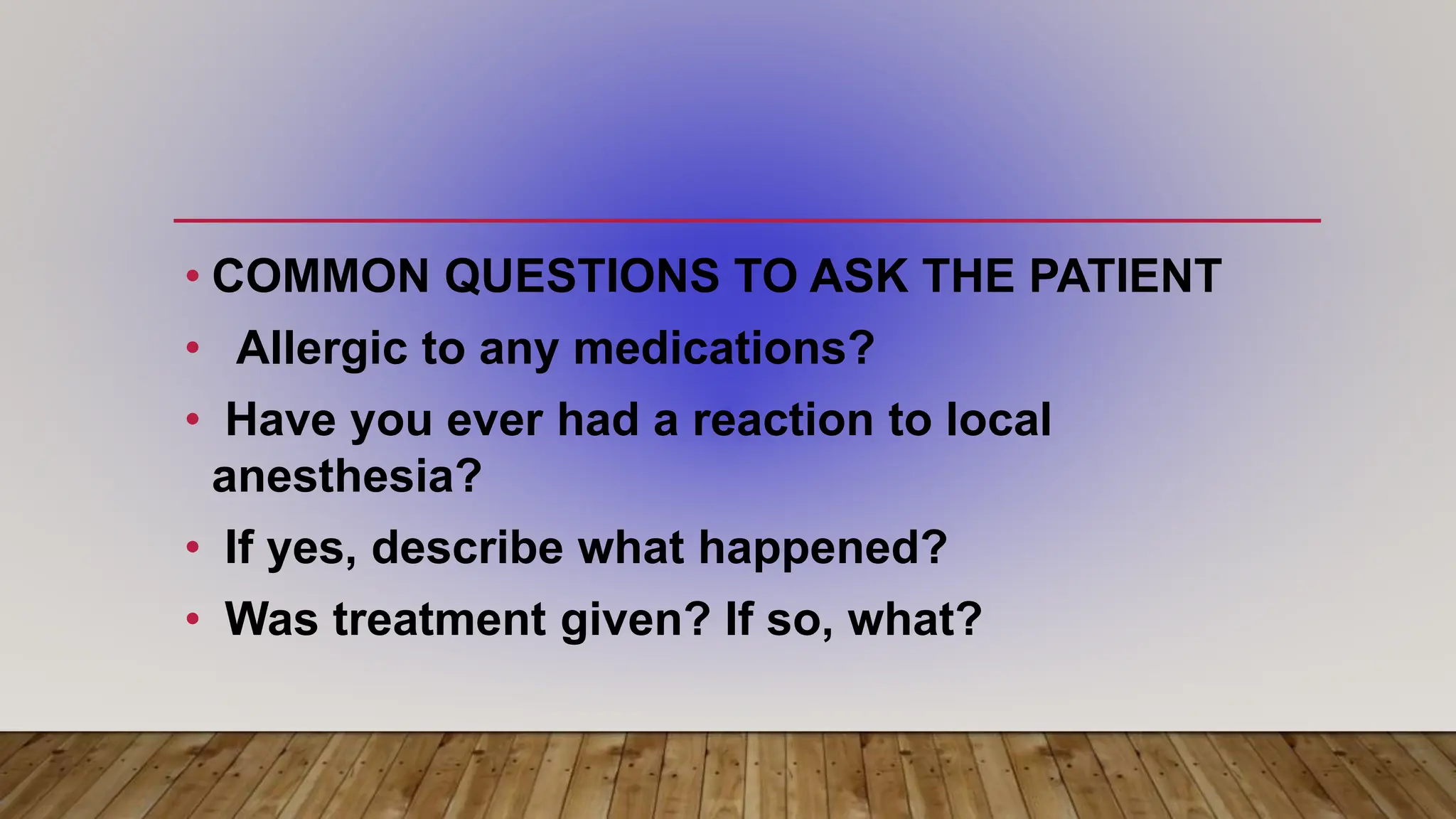 LOCAL ANAESTHESIA classification, contents , indication and ...