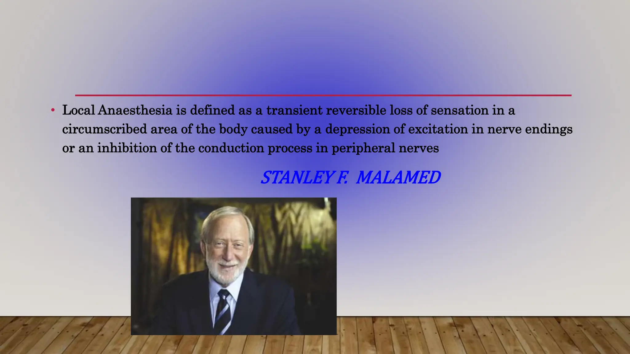 LOCAL ANAESTHESIA classification, contents , indication and ...