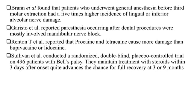 Local anaesthesia complications | PPT