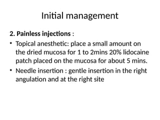 LOCAL ANAESTHESIA IN ENDODONTICS AND GREAT MATERIAL | PPT