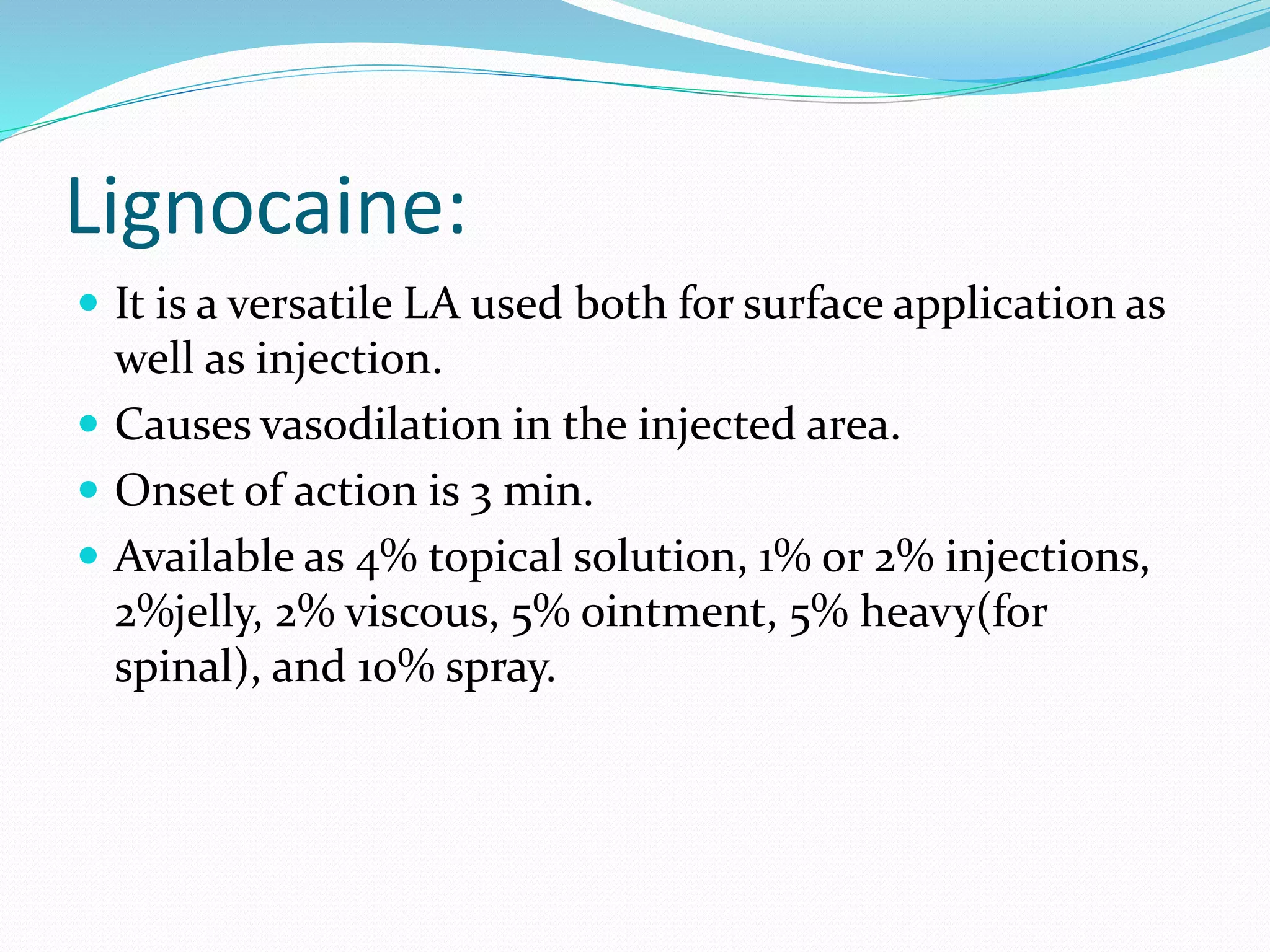 Local anaesthesia in ent | PPTX