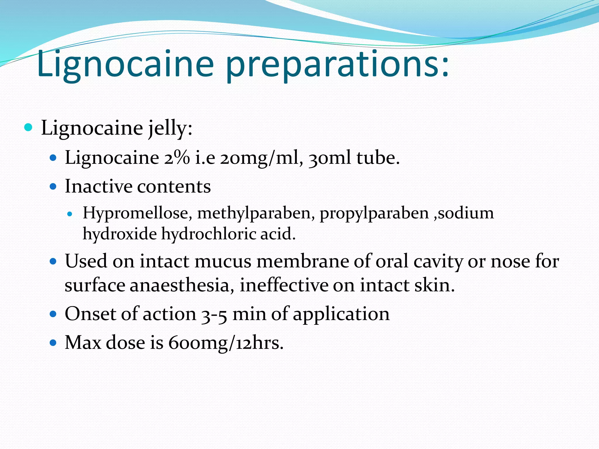 Local anaesthesia in ent | PPTX