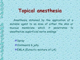 Local anaesthesia _pedo_ | PPT