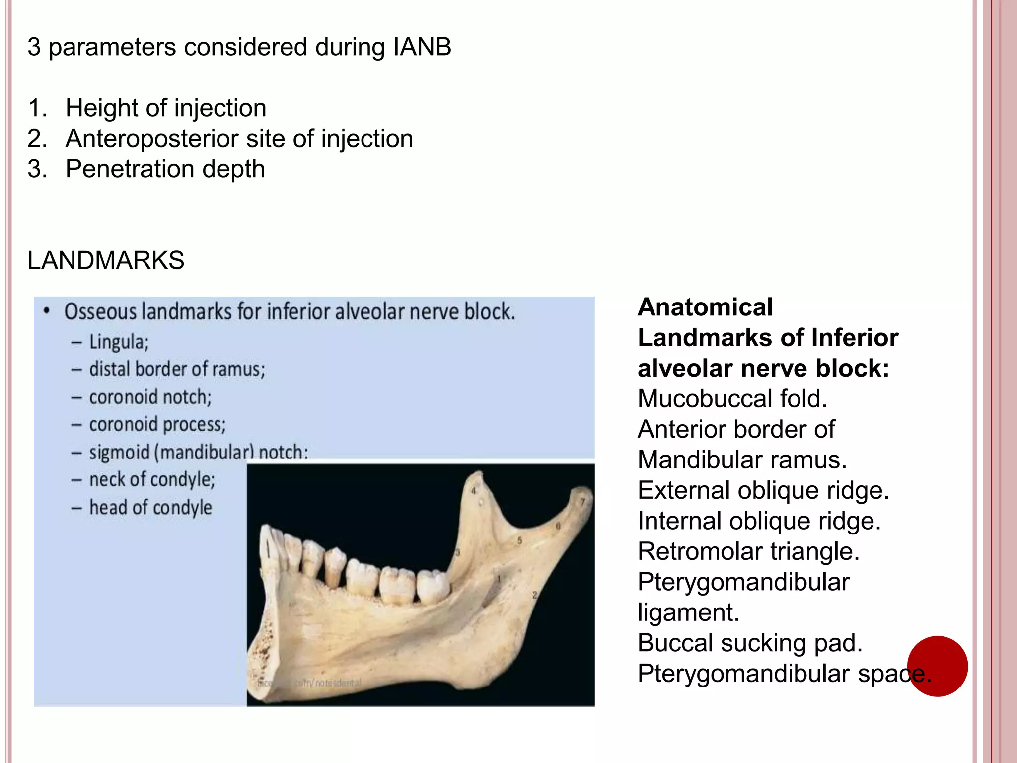 Local anaesthesia in dentistry | PPTX