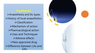 Local anaesthetic | PPT