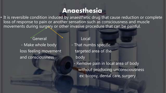 Local anaesthetic | PPT