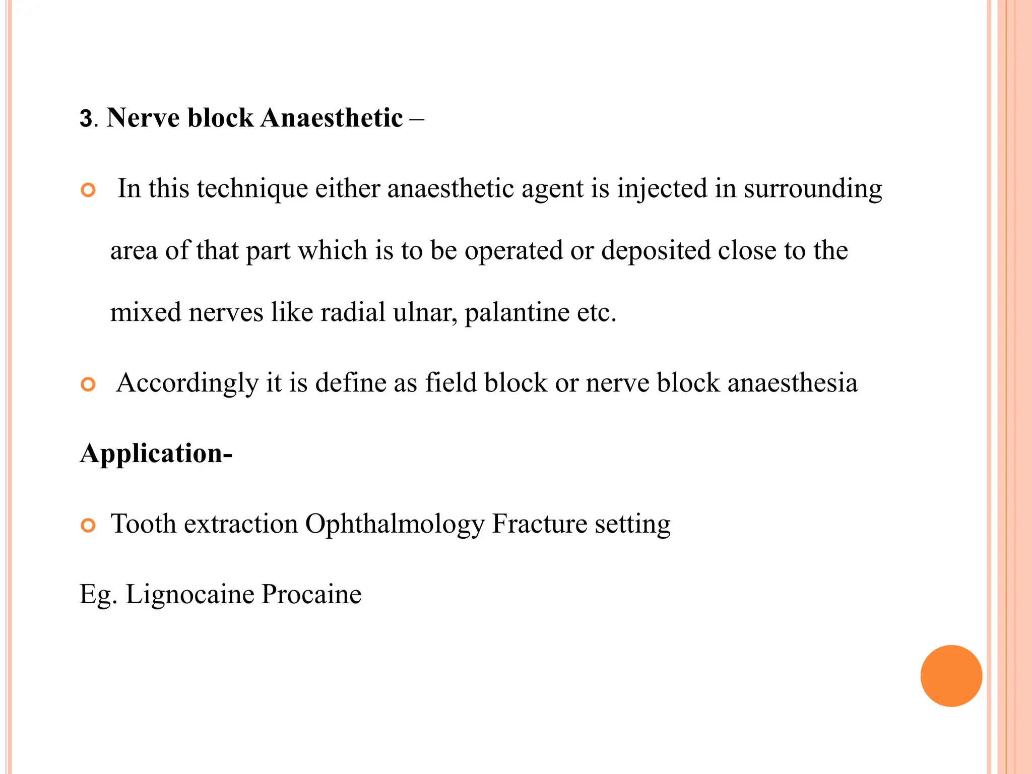 Local Anaesthetic. | PPTX