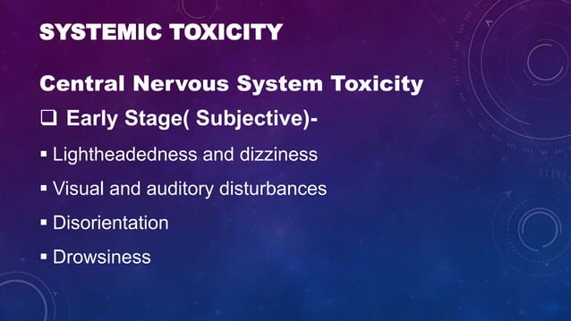 Local anaesthetic toxicity | PPTX