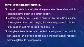 Local anaesthetic toxicity | PPTX