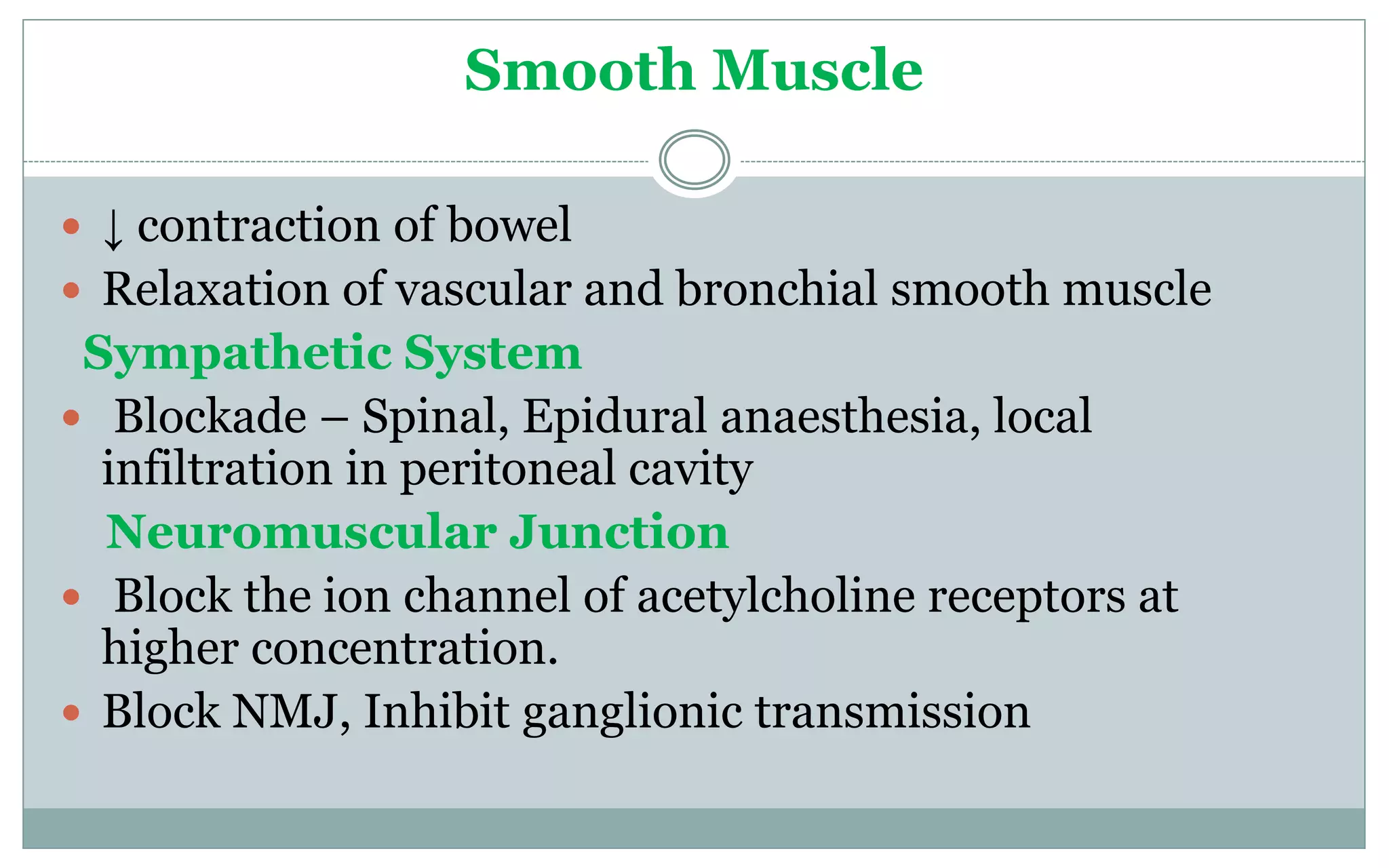 Pharmacotherapy of Local anaesthetic drugs | PPTX