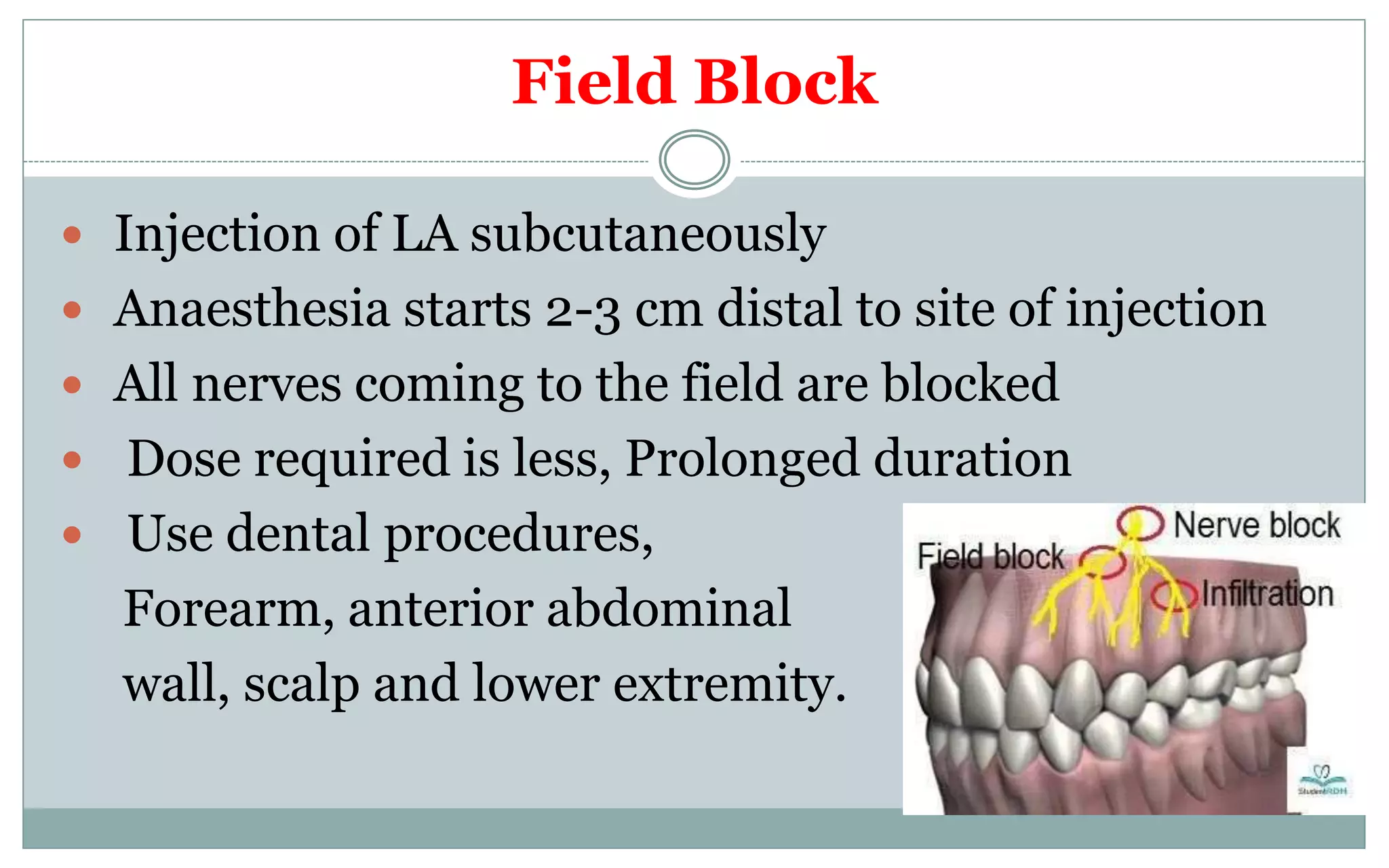 Pharmacotherapy of Local anaesthetic drugs | PPTX