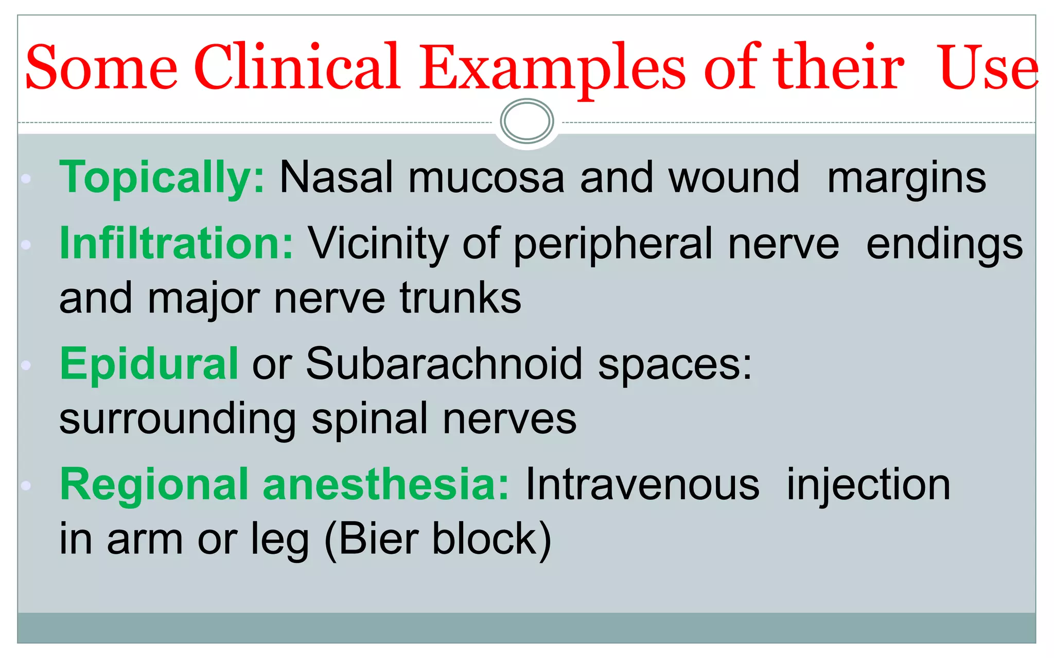 Pharmacotherapy of Local anaesthetic drugs | PPTX