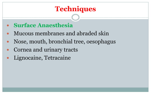 Pharmacotherapy of Local anaesthetic drugs | PPTX | Brain and Nervous System Disorders ...