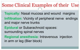 Pharmacotherapy of Local anaesthetic drugs | PPTX