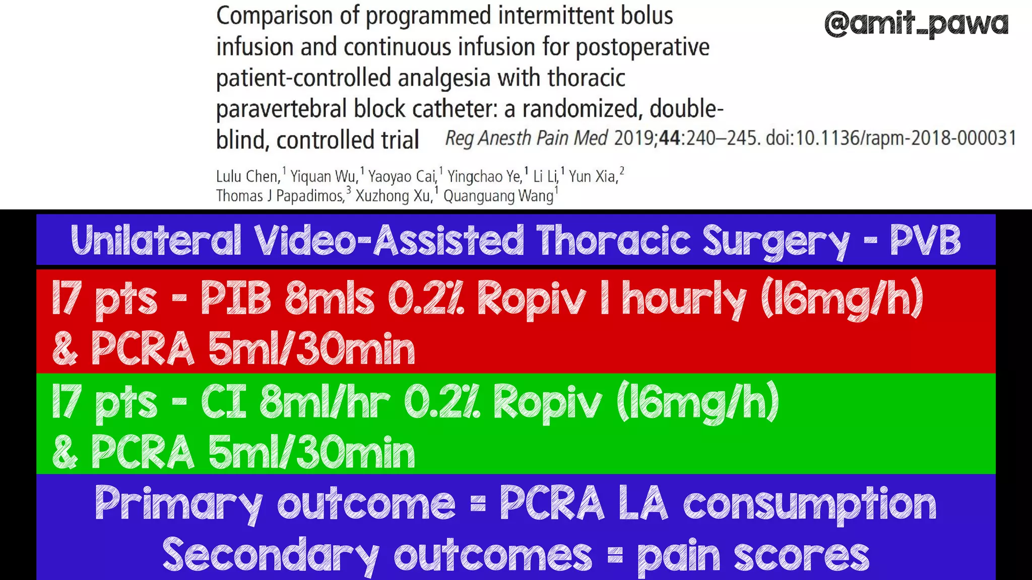 Local anaesthetic prescription for continuous nerve blocks | PDF